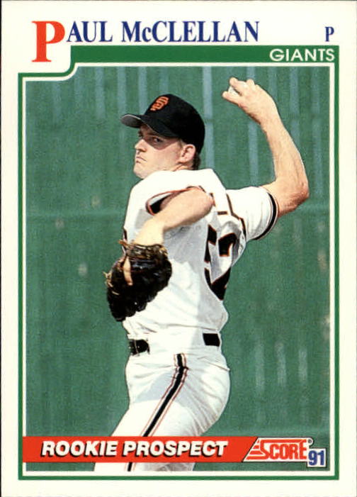 Paul McClellan Baseball Price Guide | Paul McClellan Trading Card Value ...