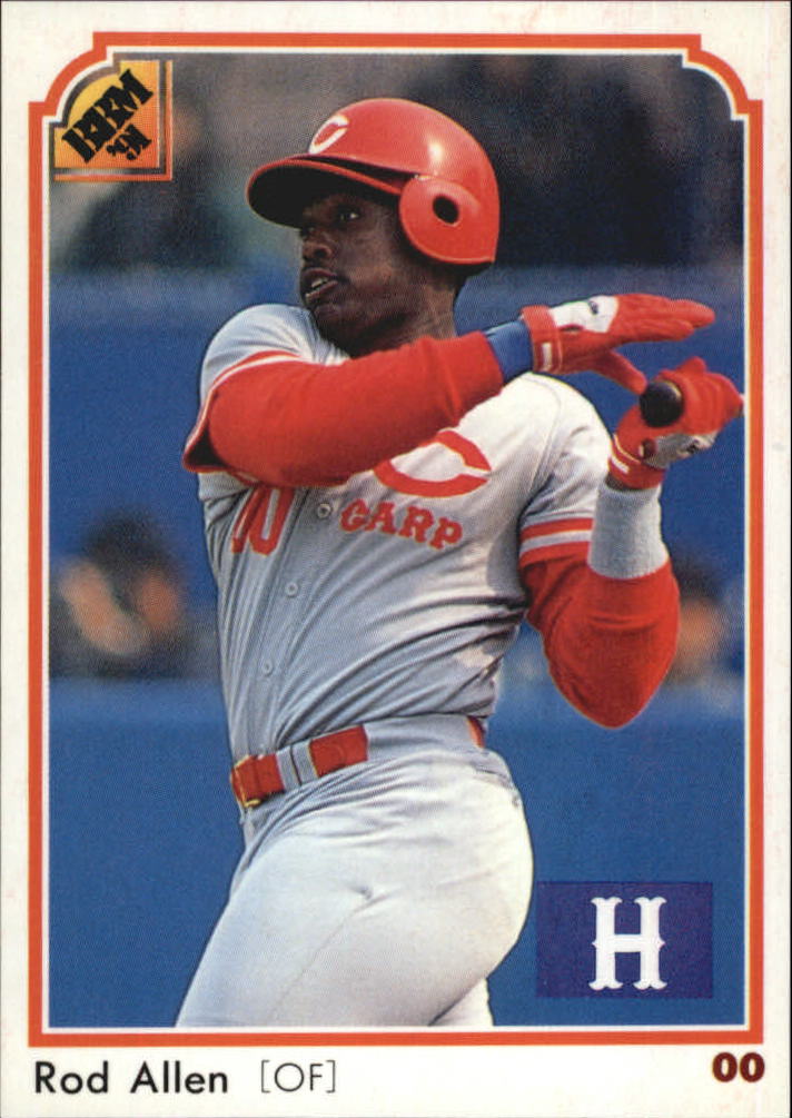 Rod B. Allen Jr. Baseball Price Guide | Rod B. Allen Jr. Trading Card ...