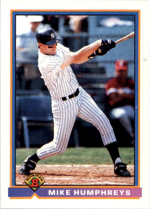 Mike Humphreys Baseball Price Guide | Mike Humphreys Trading Card Value ...