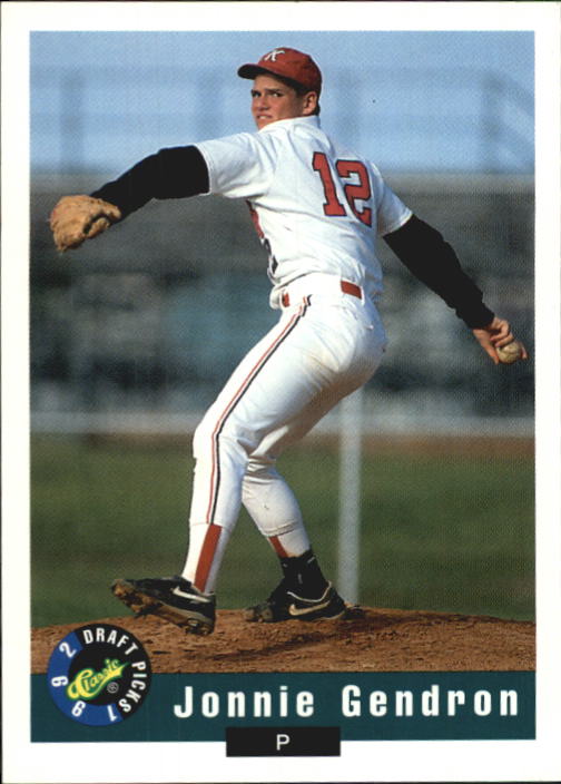 Jonnie Gendron Baseball Price Guide | Jonnie Gendron Trading Card Value ...