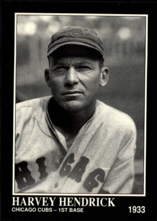 Harvey Hendrick Baseball Price Guide | Harvey Hendrick Trading Card ...