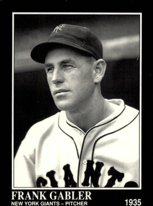 Frank Gabler Baseball Price Guide | Frank Gabler Trading Card Value ...