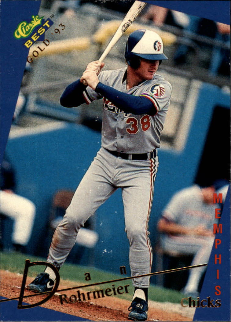 Dan Rohrmeier Baseball Price Guide | Dan Rohrmeier Trading Card Value ...