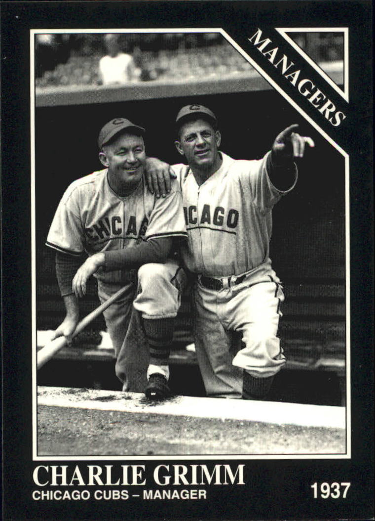 Charlie Grimm Baseball Price Guide | Charlie Grimm Trading Card Value ...