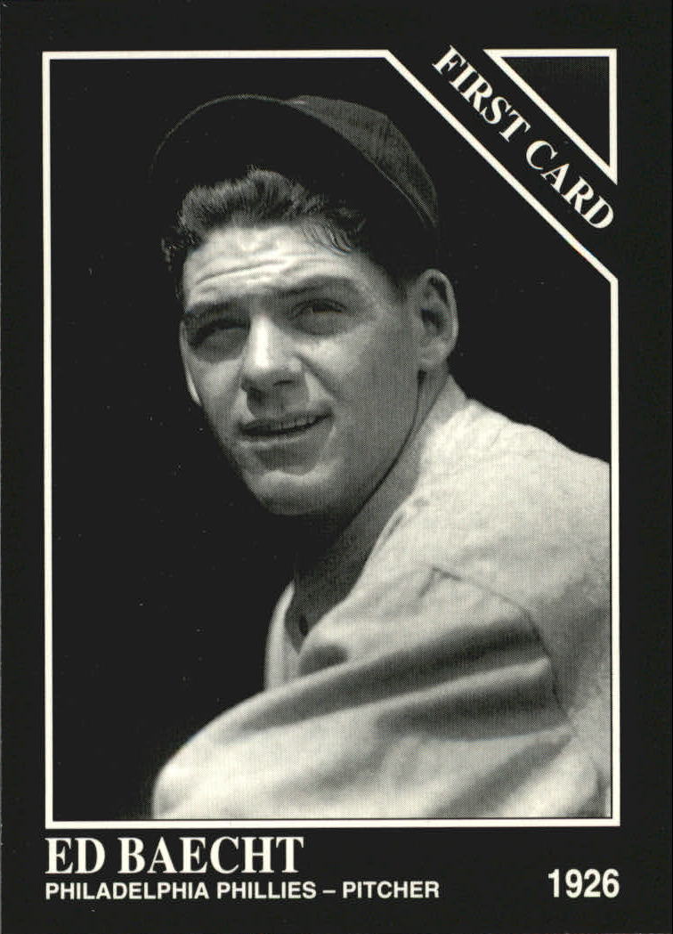 Ed Baecht Baseball Price Guide | Ed Baecht Trading Card Value – Beckett