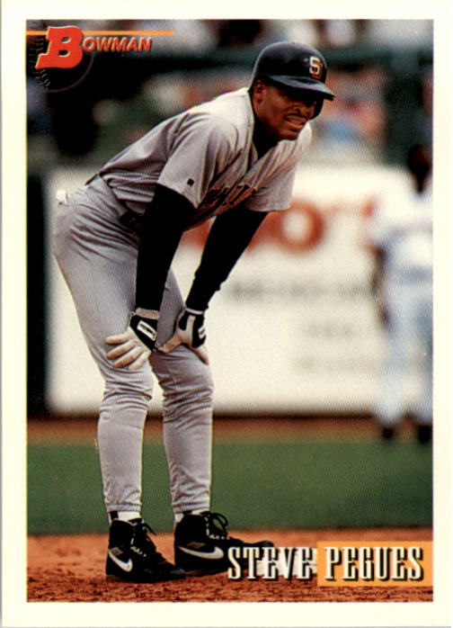 Steve Pegues Baseball Price Guide | Steve Pegues Trading Card Value ...