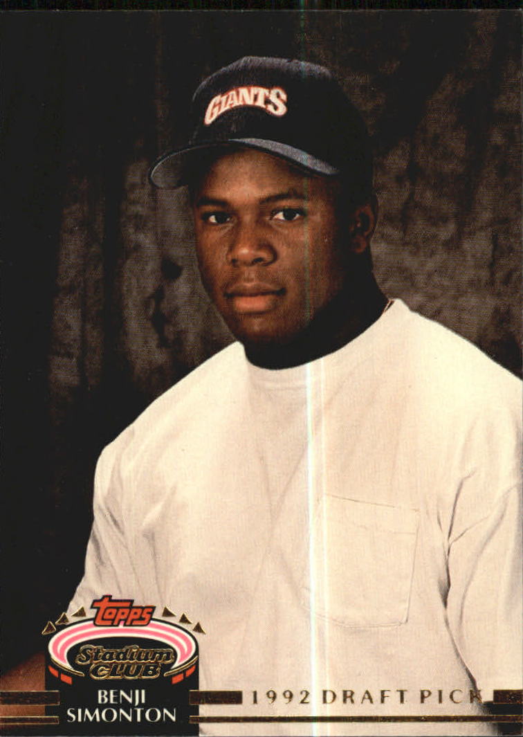 Benji Simonton Baseball Price Guide | Benji Simonton Trading Card Value ...