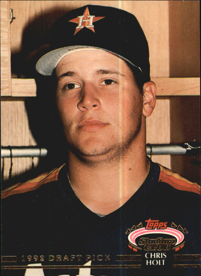 Chris Holt Baseball Price Guide | Chris Holt Trading Card Value – Beckett