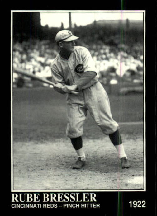 Rube Bressler Baseball Price Guide | Rube Bressler Trading Card Value ...