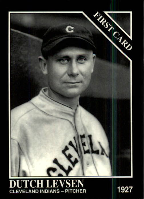 Dutch Levsen Baseball Price Guide | Dutch Levsen Trading Card Value ...