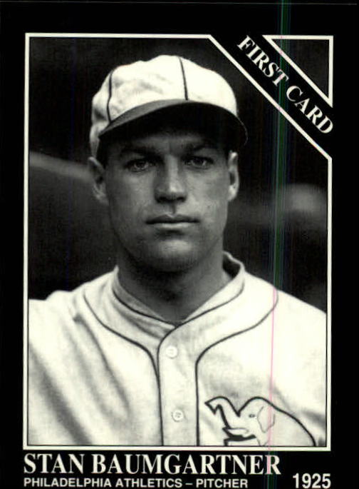 Stan Baumgartner Baseball Price Guide | Stan Baumgartner Trading Card ...