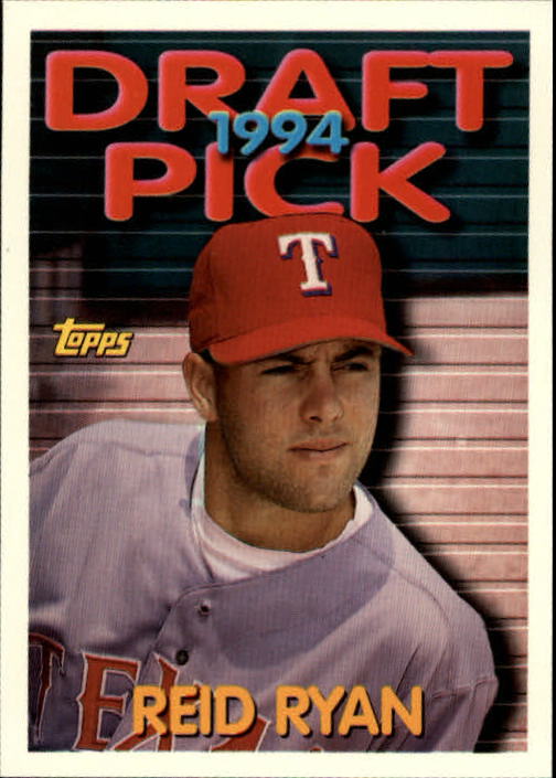 Reid Ryan Baseball Price Guide | Reid Ryan Trading Card Value – Beckett