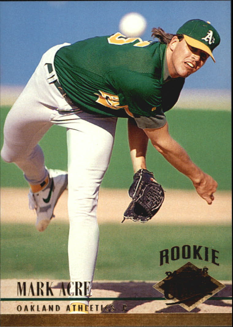 Mark Acre Baseball Price Guide | Mark Acre Trading Card Value – Beckett