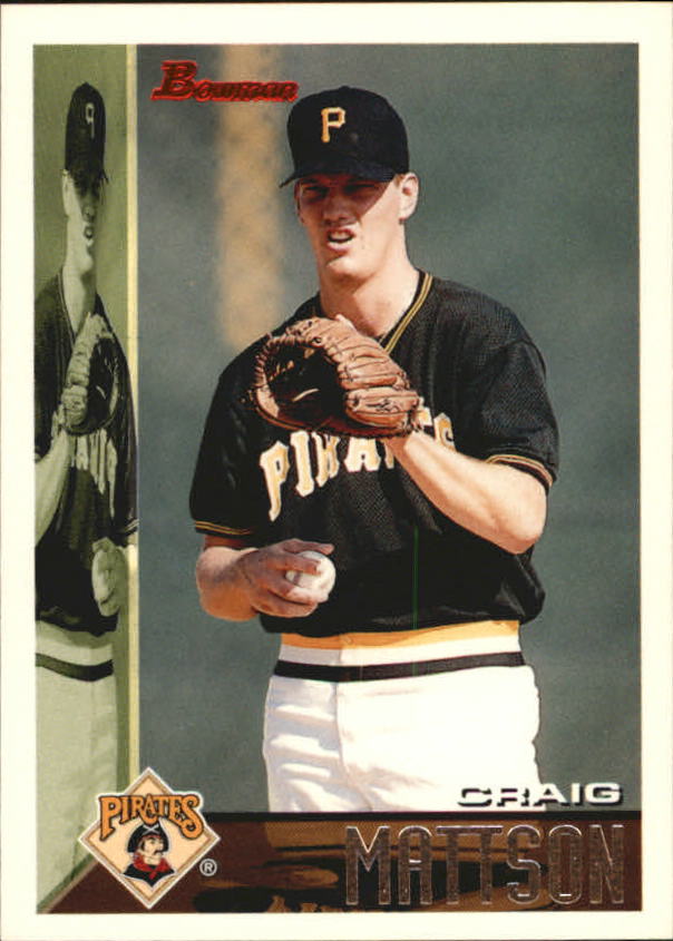 Craig Mattson Baseball Price Guide | Craig Mattson Trading Card Value ...