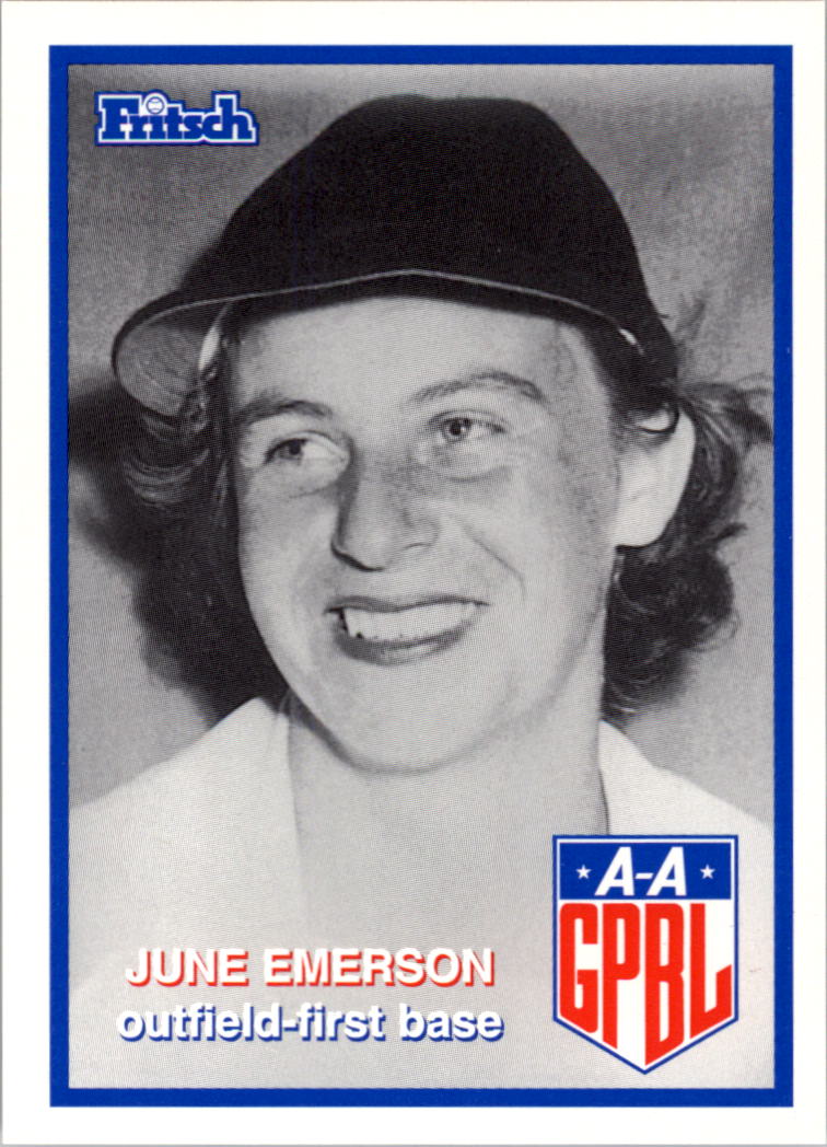 June Emerson Baseball Price Guide | June Emerson Trading Card Value ...