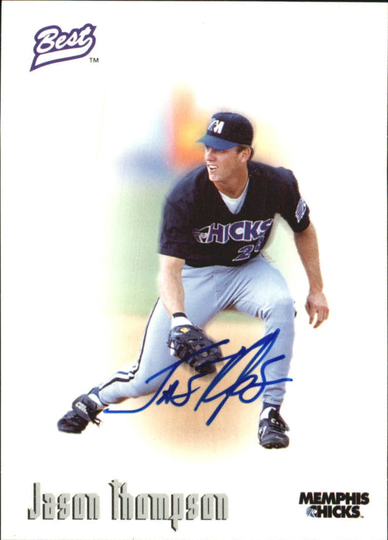 Jason Michael Thompson Baseball Price Guide | Jason Michael Thompson ...