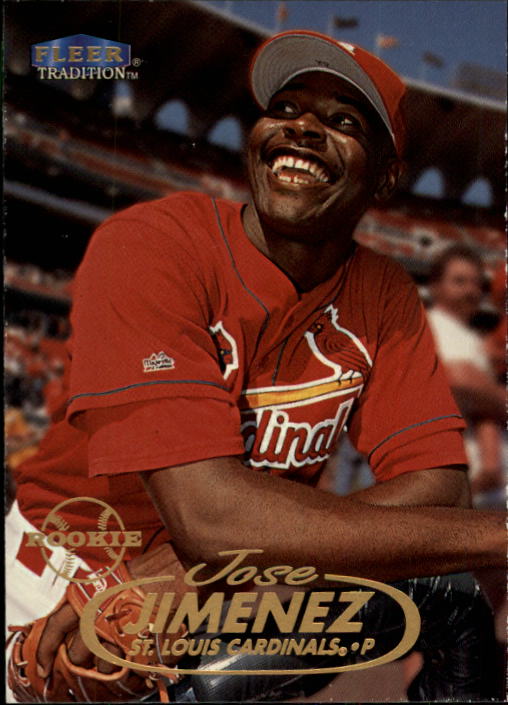 Jose Jimenez Baseball Price Guide | Jose Jimenez Trading Card Value ...