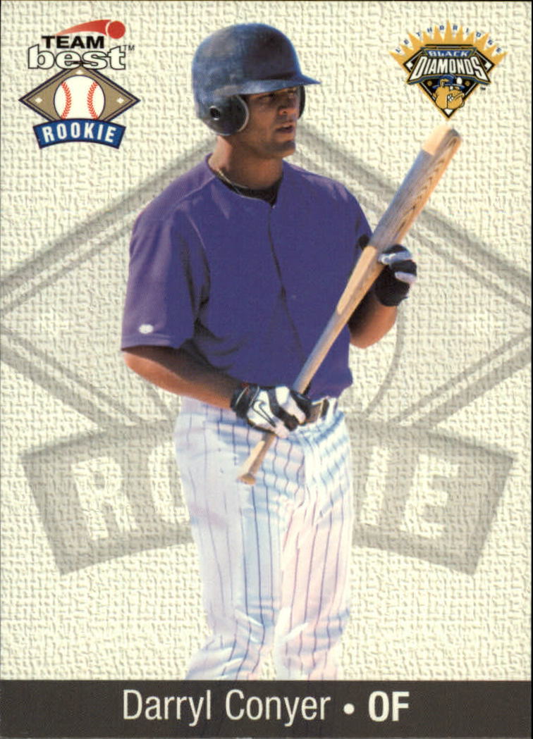 Darryl Conyer Baseball Price Guide | Darryl Conyer Trading Card Value ...