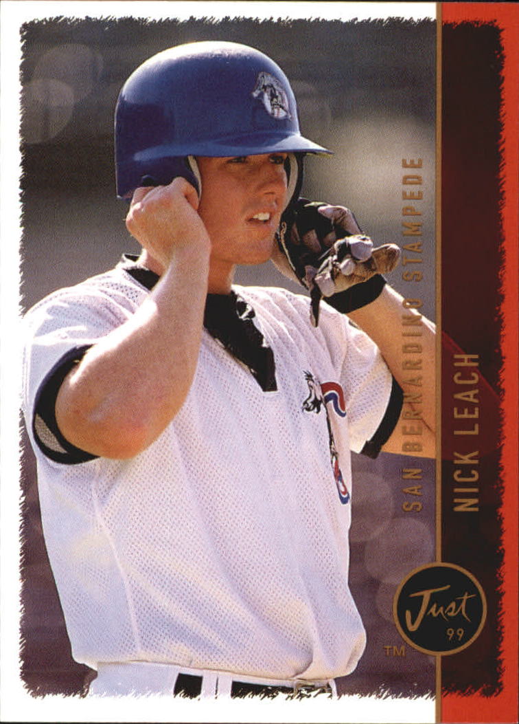 Nick Leach Baseball Price Guide | Nick Leach Trading Card Value – Beckett