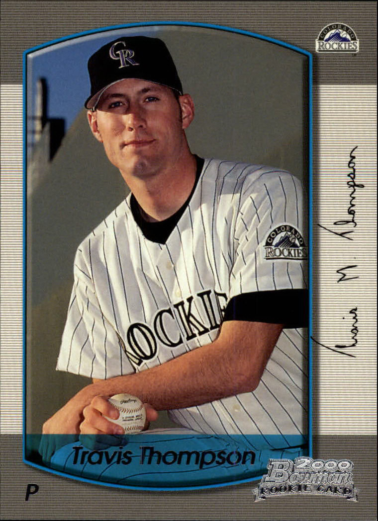 Travis Michael Thompson Baseball Price Guide | Travis Michael Thompson ...