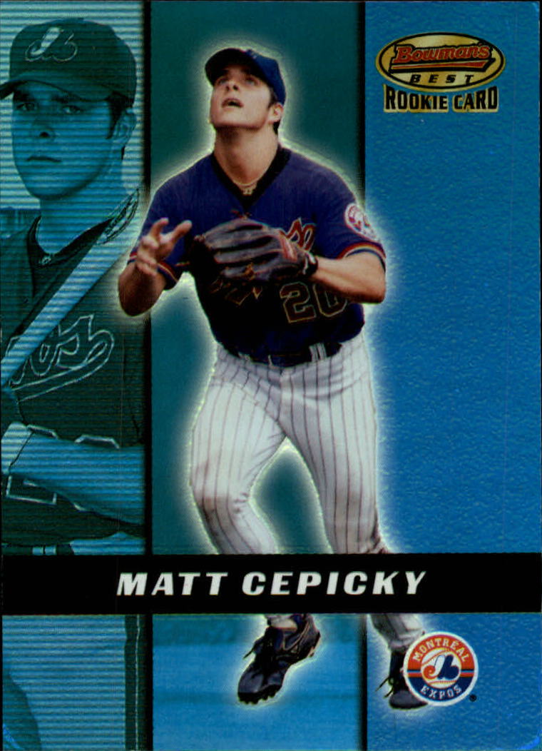 Matt Cepicky Baseball Price Guide | Matt Cepicky Trading Card Value ...
