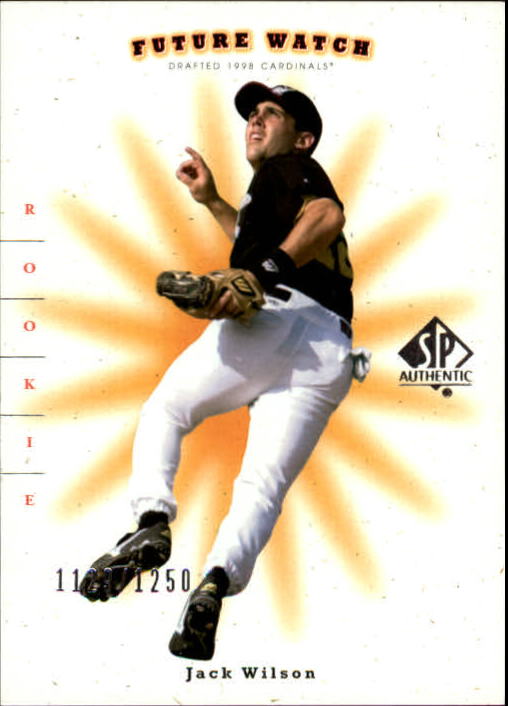 Jack Eugene Wilson Baseball Price Guide | Jack Eugene Wilson Trading ...