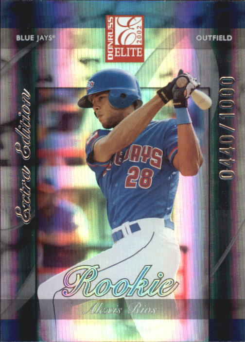 Alex Rios Baseball Price Guide | Alex Rios Trading Card Value – Beckett