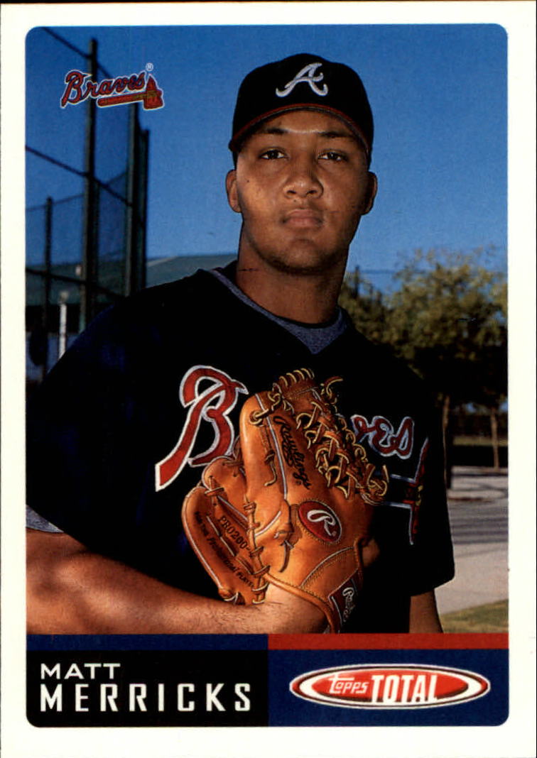 Matthew Merricks Baseball Price Guide | Matthew Merricks Trading Card ...