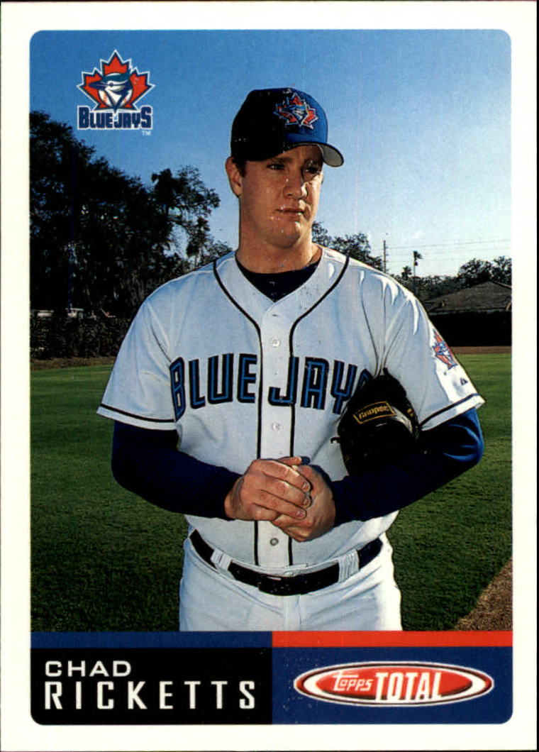Chad Ricketts Baseball Price Guide | Chad Ricketts Trading Card Value ...