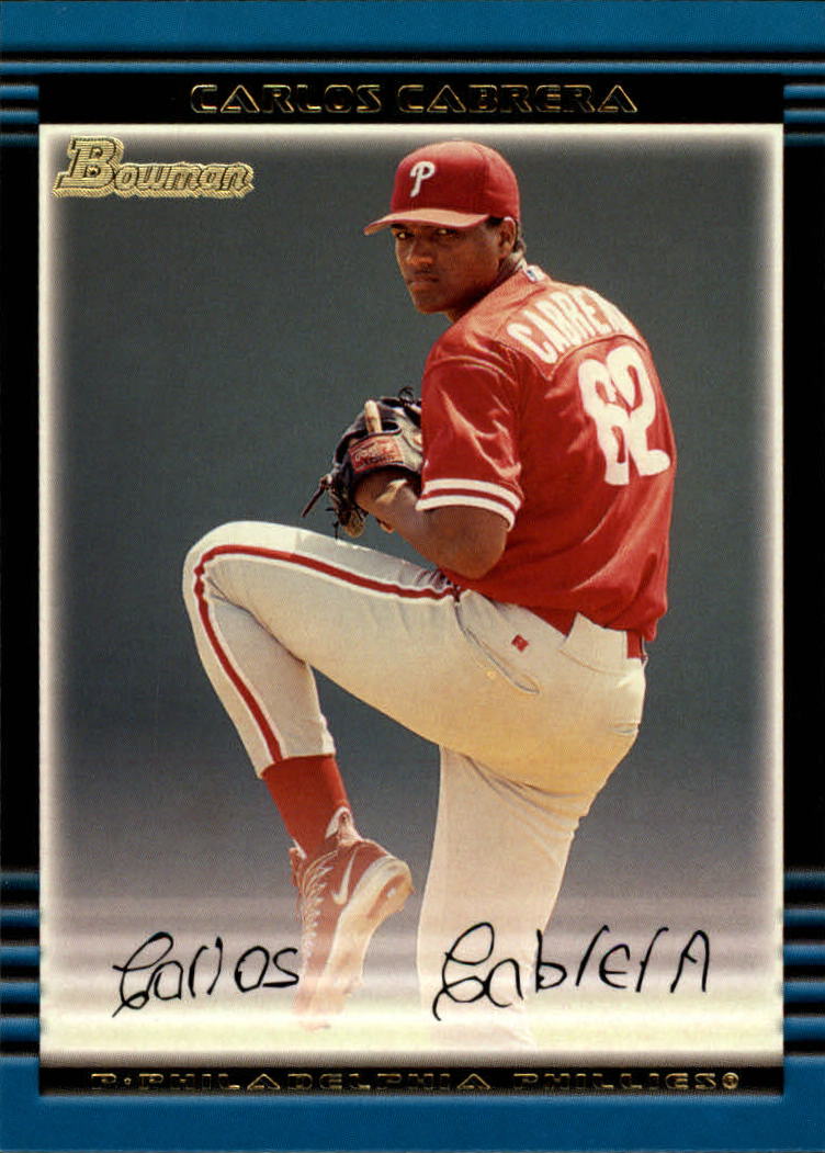 Carlos Cabrera Baseball Price Guide | Carlos Cabrera Trading Card Value ...
