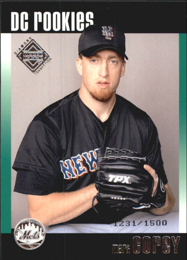 Mark F. Corey Baseball Price Guide | Mark F. Corey Trading Card Value ...
