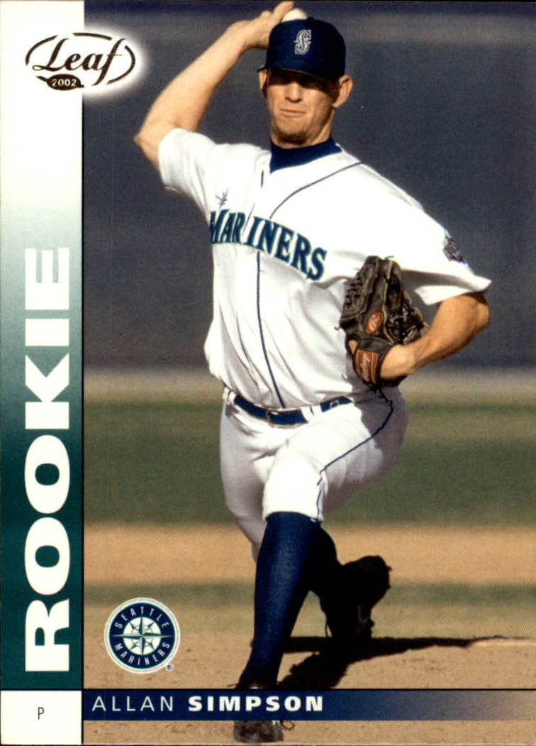 Allan Simpson Baseball Price Guide | Allan Simpson Trading Card Value ...