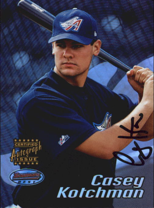 Casey Kotchman Baseball Price Guide | Casey Kotchman Trading Card Value ...