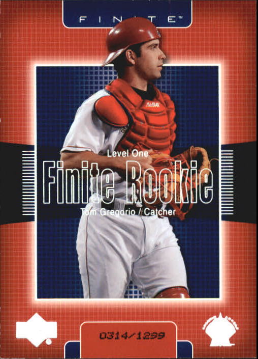 Tom Gregorio Baseball Price Guide | Tom Gregorio Trading Card Value ...