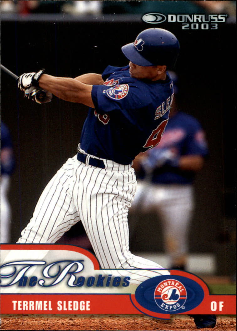 Terrmel Sledge Baseball Price Guide | Terrmel Sledge Trading Card Value ...