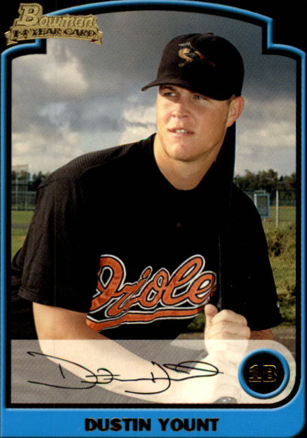Dustin Yount Baseball Price Guide | Dustin Yount Trading Card Value ...