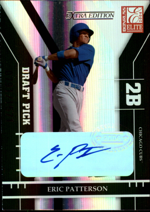 Eric Patterson Baseball Price Guide | Eric Patterson Trading Card Value ...