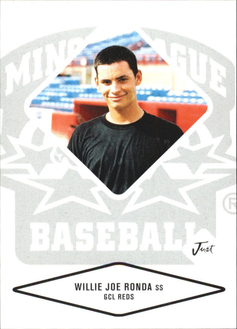 Willy Jo Ronda Baseball Price Guide | Willy Jo Ronda Trading Card Value ...