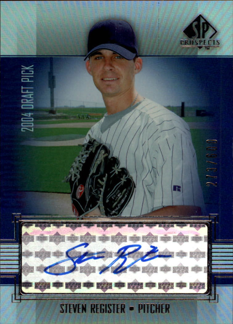 Steven Register Baseball Price Guide | Steven Register Trading Card ...
