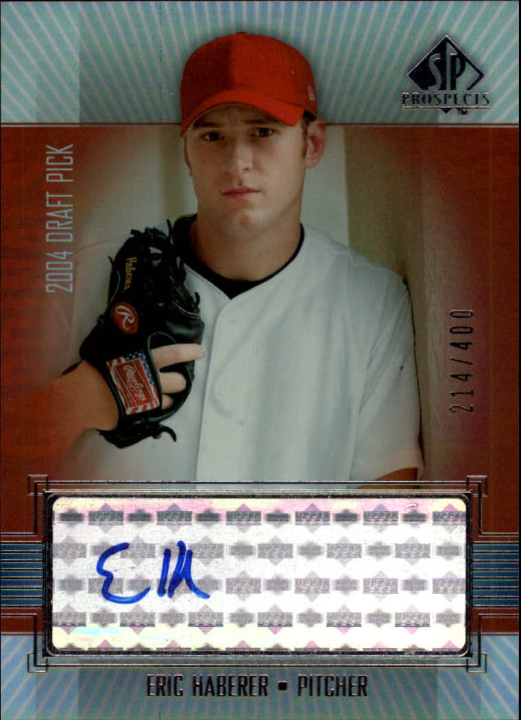 Eric Haberer Baseball Price Guide | Eric Haberer Trading Card Value ...