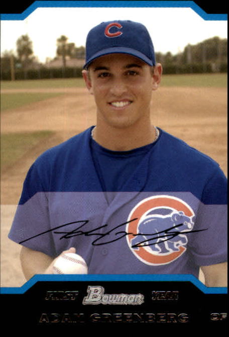 Adam Greenberg Baseball Price Guide | Adam Greenberg Trading Card Value ...