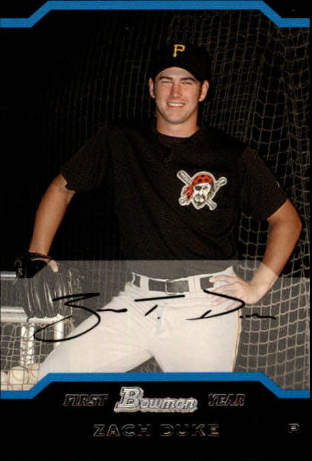 Zach Duke Baseball Price Guide | Zach Duke Trading Card Value – Beckett