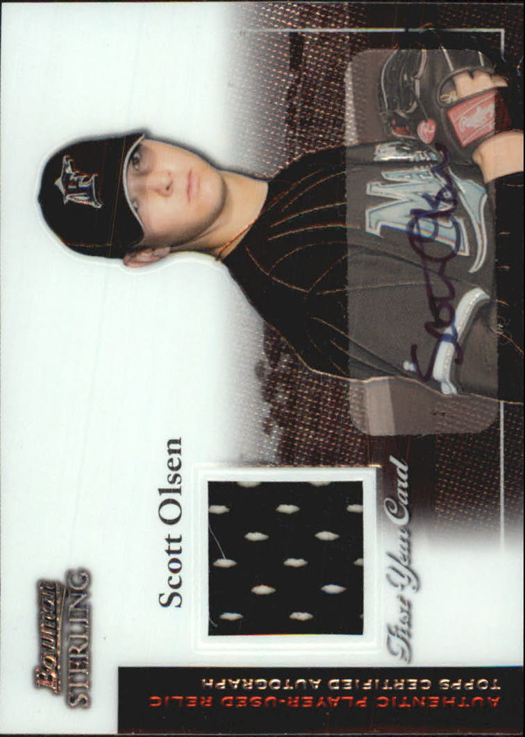 Scott Olsen Baseball Price Guide | Scott Olsen Trading Card Value – Beckett