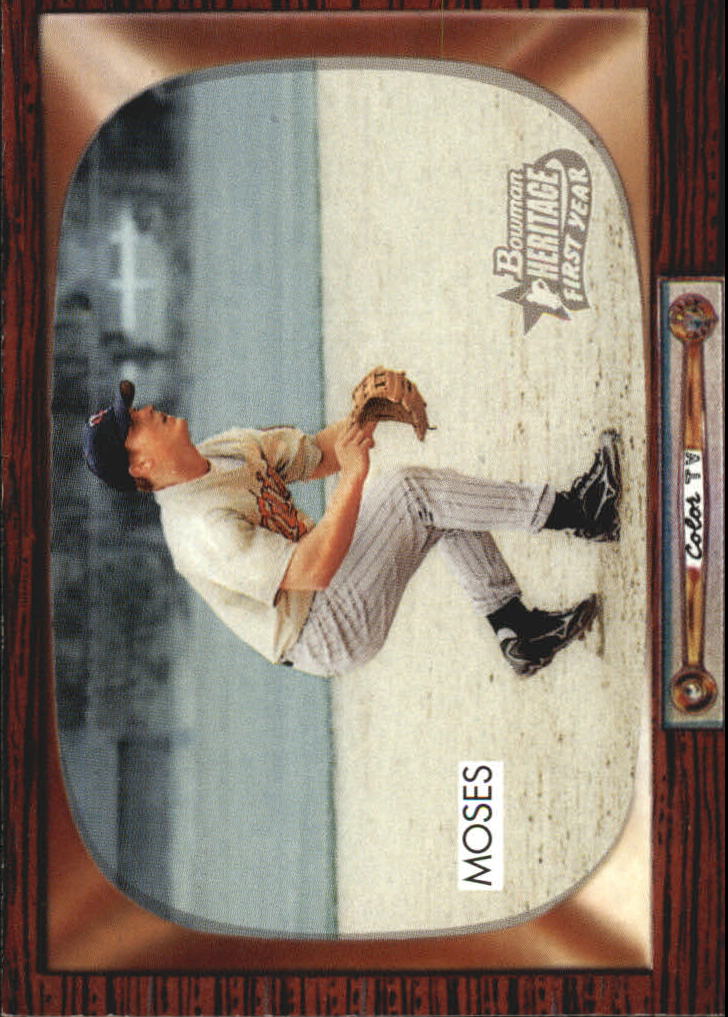 Matt Moses Baseball Price Guide | Matt Moses Trading Card Value – Beckett