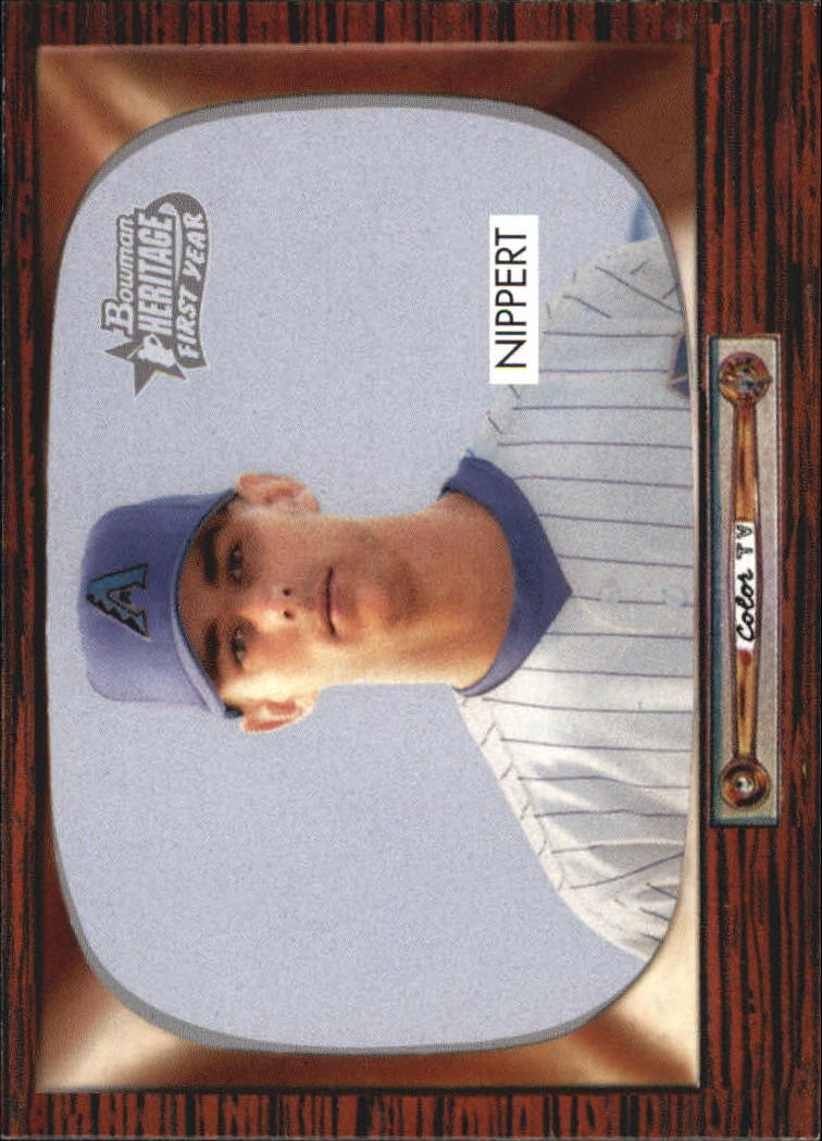 Dustin Nippert Baseball Price Guide | Dustin Nippert Trading Card Value ...