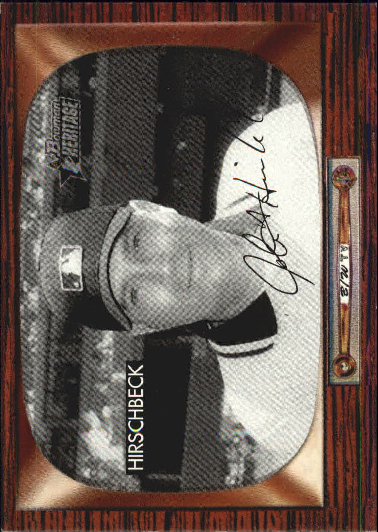 John Hirschbeck Baseball Price Guide | John Hirschbeck Trading Card ...