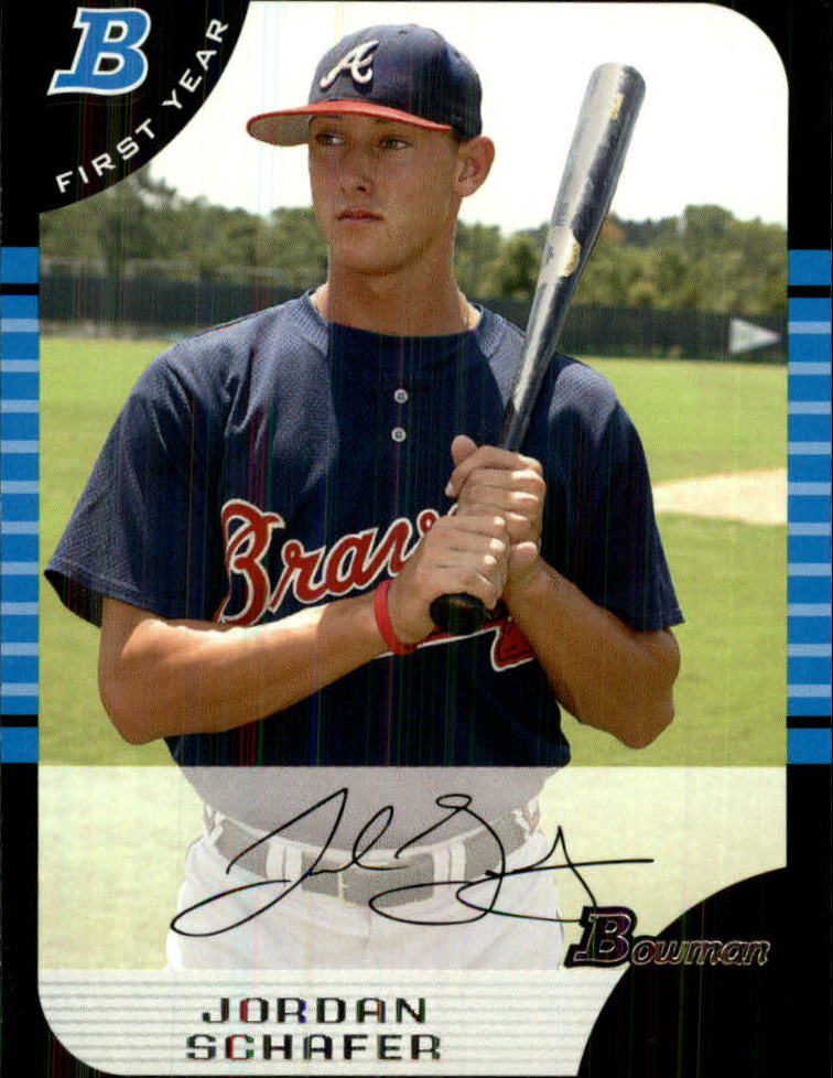 Jordan Schafer Baseball Price Guide | Jordan Schafer Trading Card Value ...