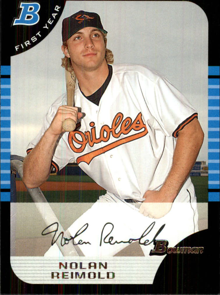 Nolan Reimold Baseball Price Guide | Nolan Reimold Trading Card Value ...