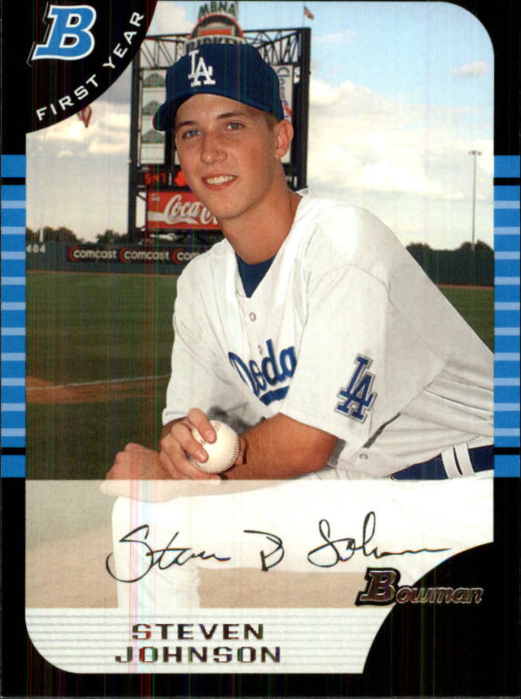 Steven Johnson Baseball Price Guide | Steven Johnson Trading Card Value ...