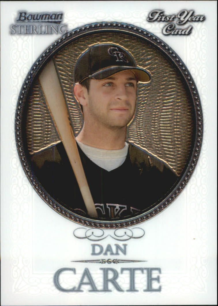 Buy Daniel Carte Cards Online | Daniel Carte Baseball Price Guide - Beckett